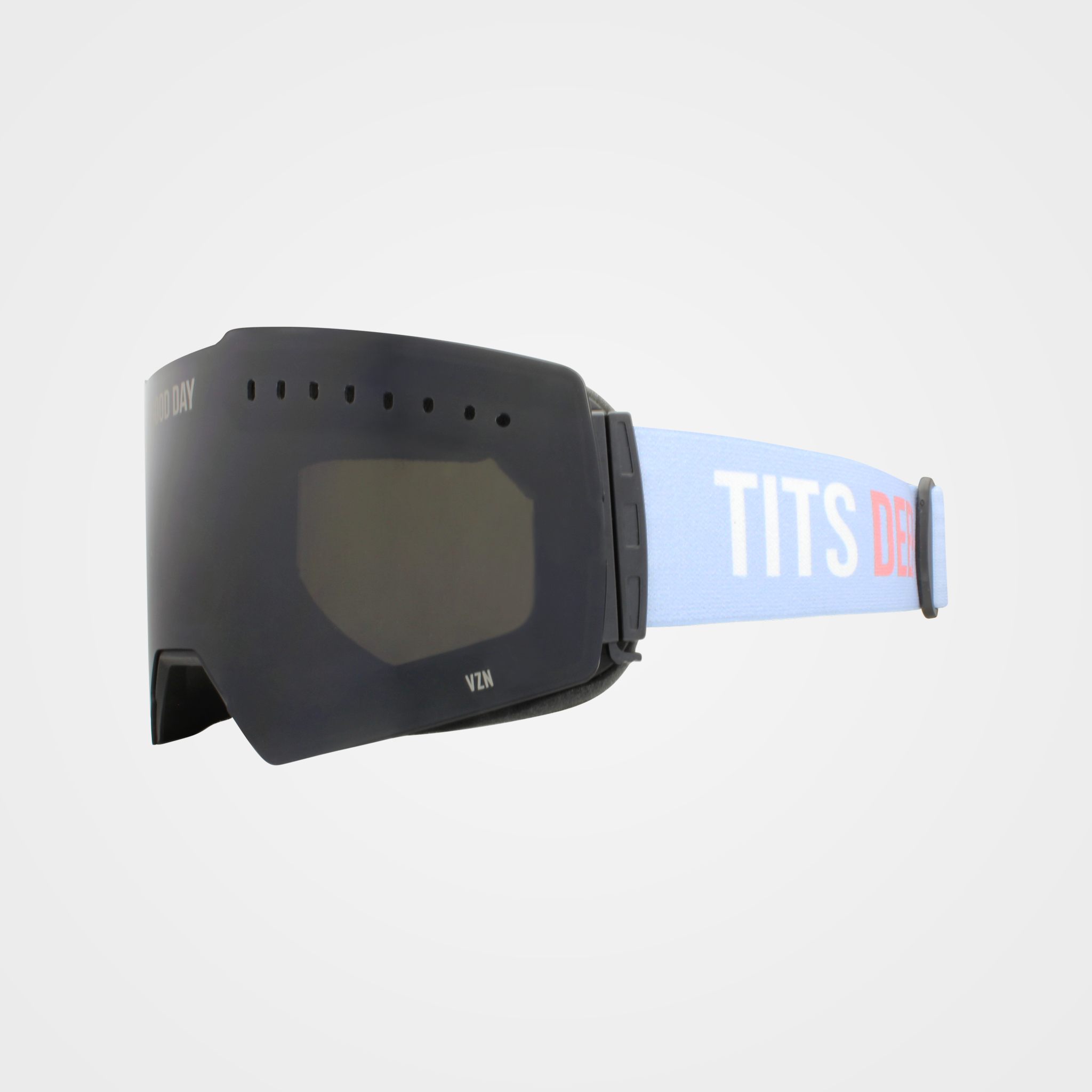 The Valorie Snow Goggle - Sunny Day Black Lens – Good Day Optics